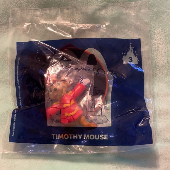 McDonald's | Toys | Timothy Mouse 3 Disney Anniversary Mcdonalds Toy ...